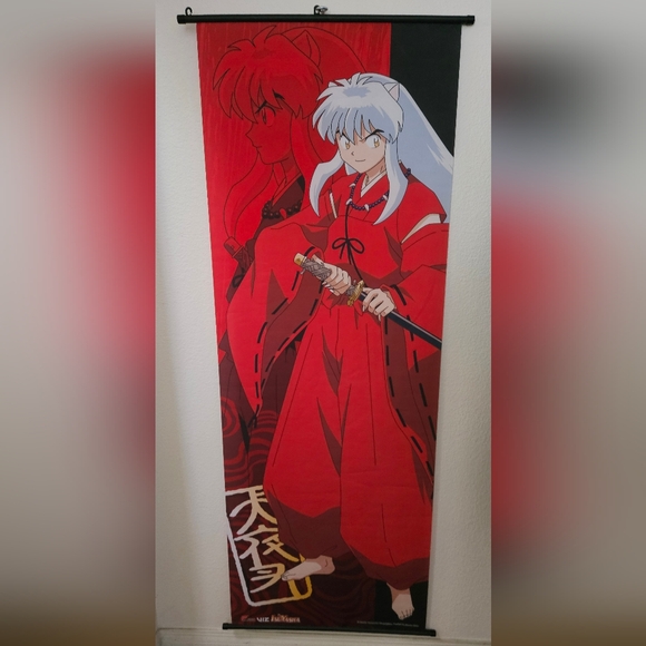 Viz Media | Wall Decor | Rare Anime Inuyasha Wallscroll | Poshmark